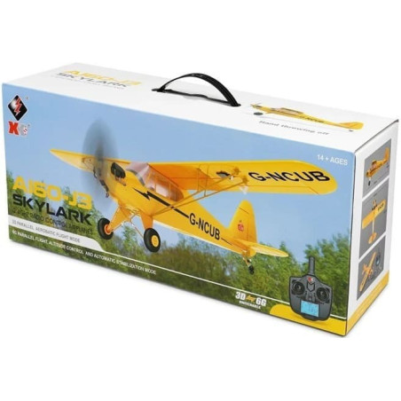 Avion RC Electrique Brushless 3D/6G RTF XK A160-J3 Skylark Cub (650mm)